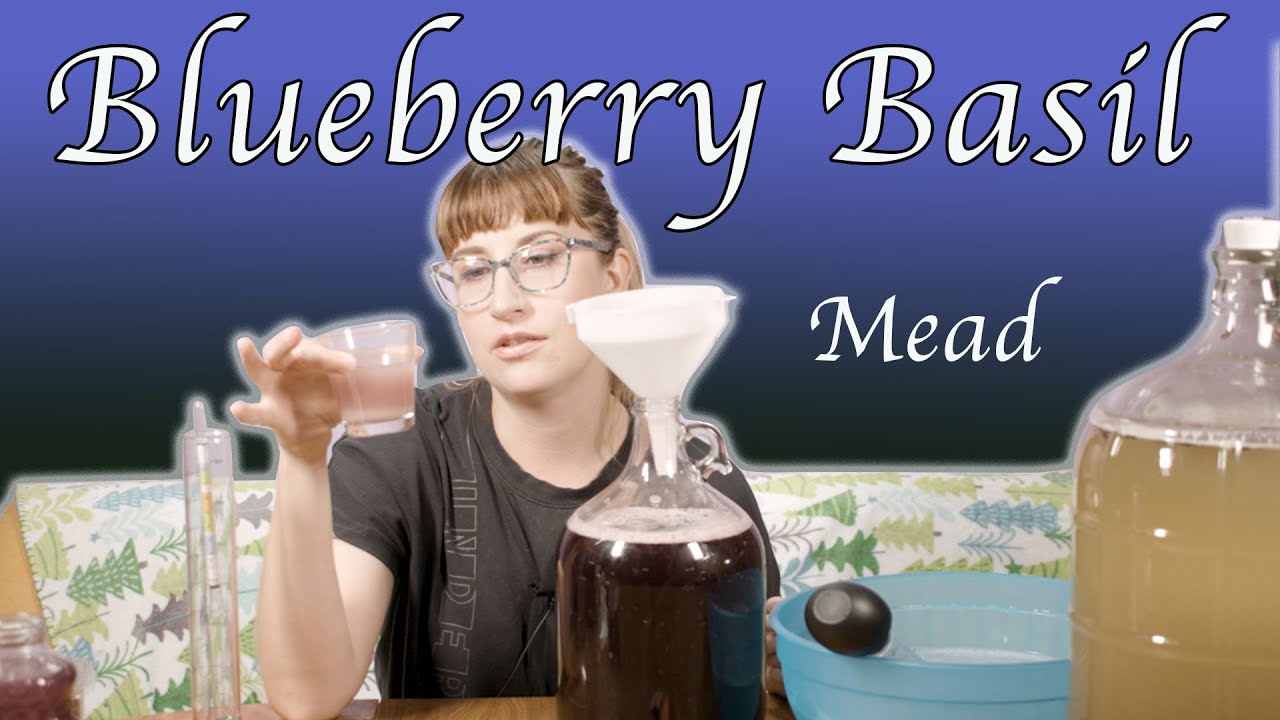 Blueberry Basil Mead – Faewood Mead
